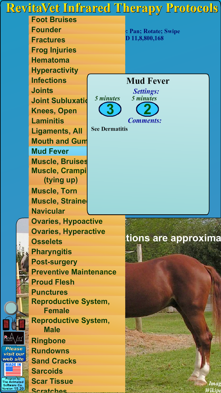 Amazon.com: RevitaVet Infrared Therapy Protocols : Apps & Games