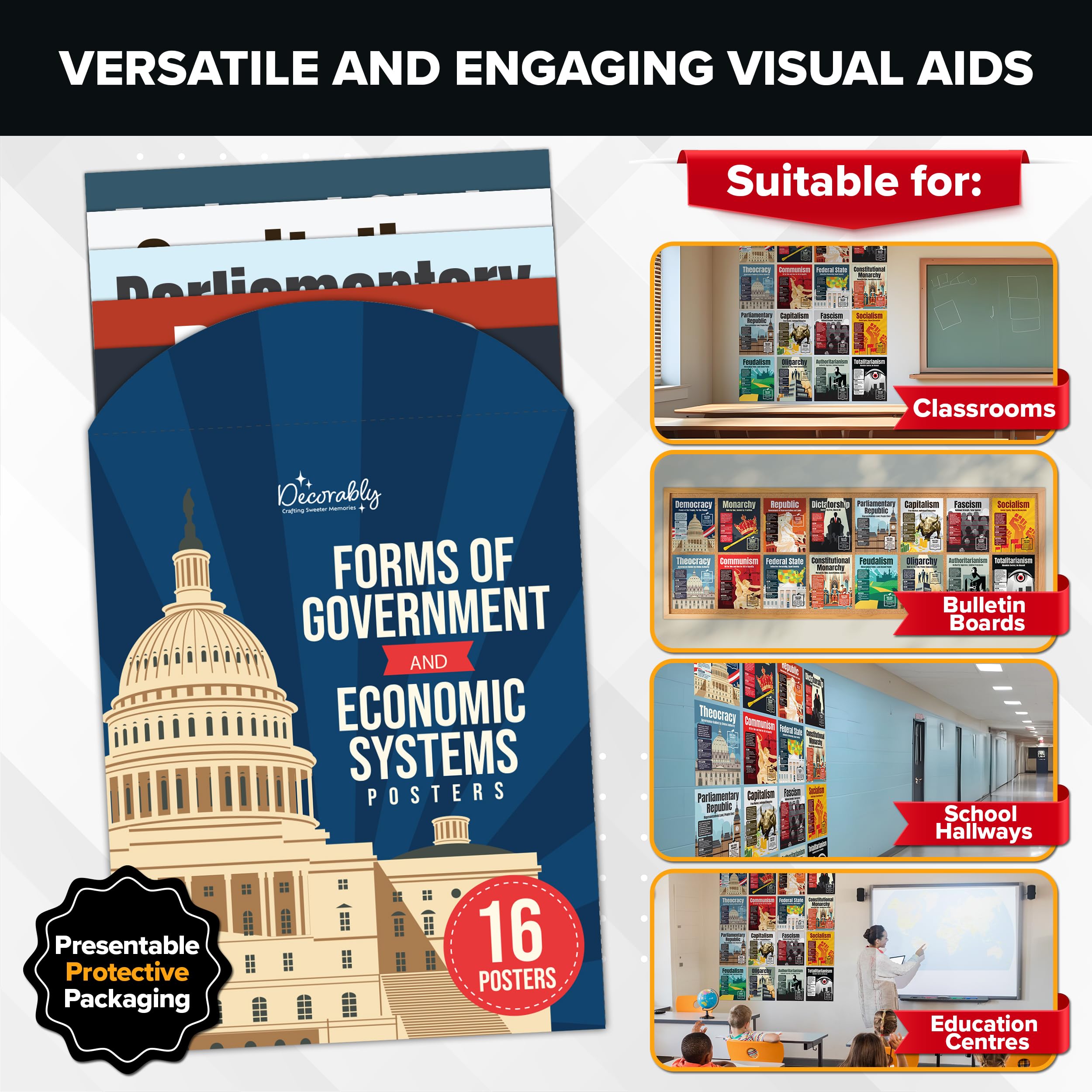 Mua Decorably 16 Forms of Government and Economic Systems Social ...