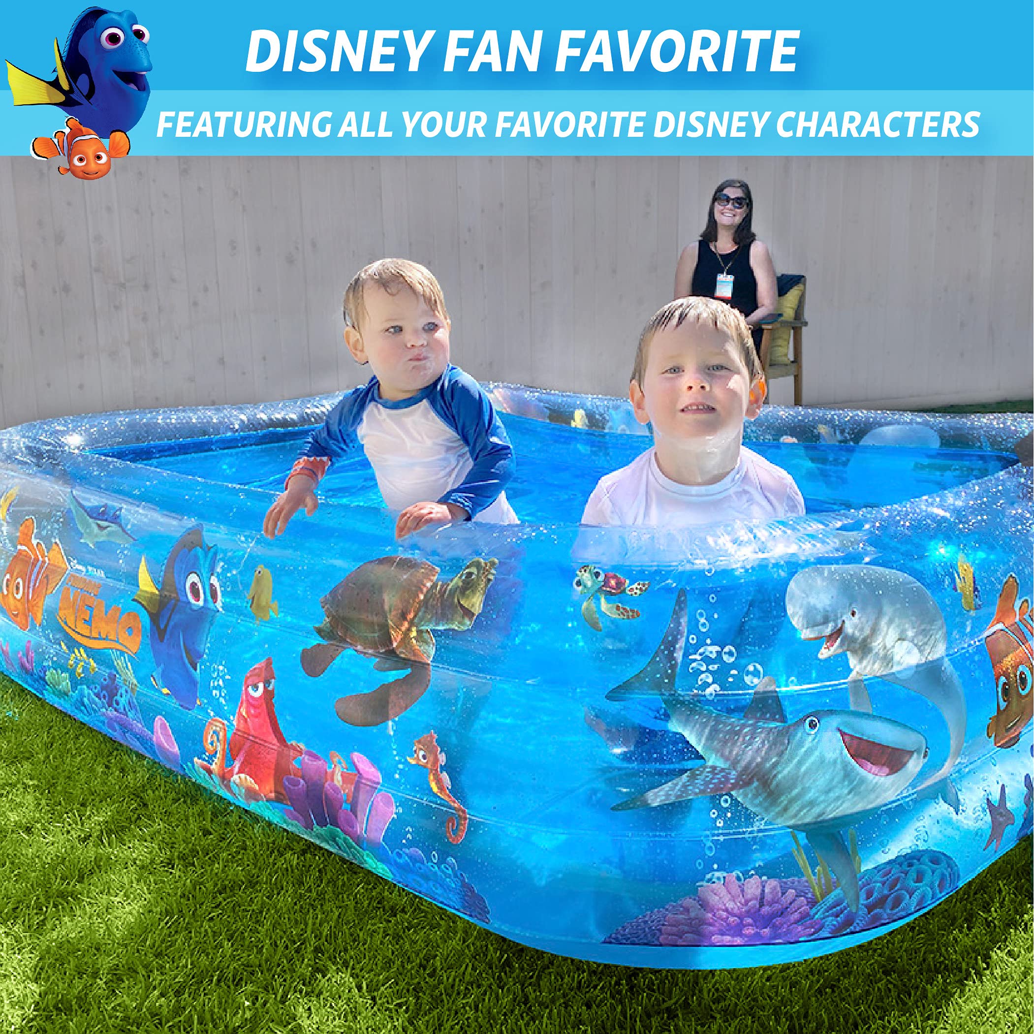 Mua Disney Pixar 6 ft x 8 ft Inflatable Pools by GoFloats - Inflatable ...