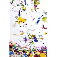 Amazon.com: Metallic Shiny Confetti. Sparkly Rainbow Confetti, Bulk ...