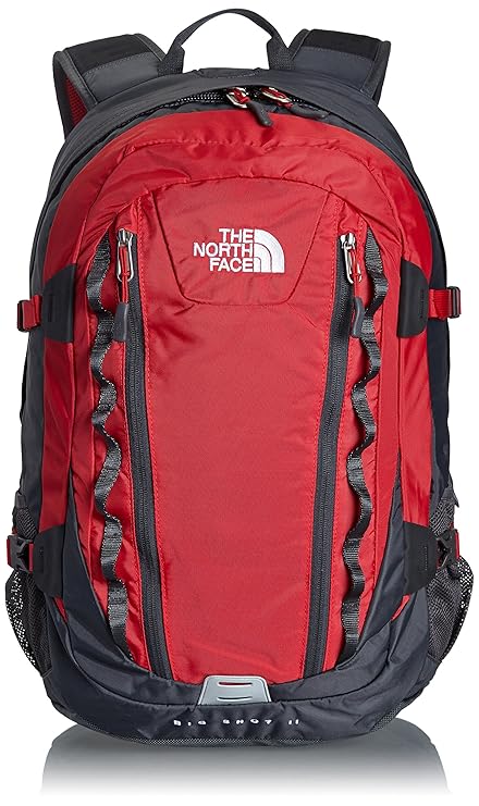 The North Face Big Shot II Backpack - TNF Red/Asphalt Grey, One Size ...