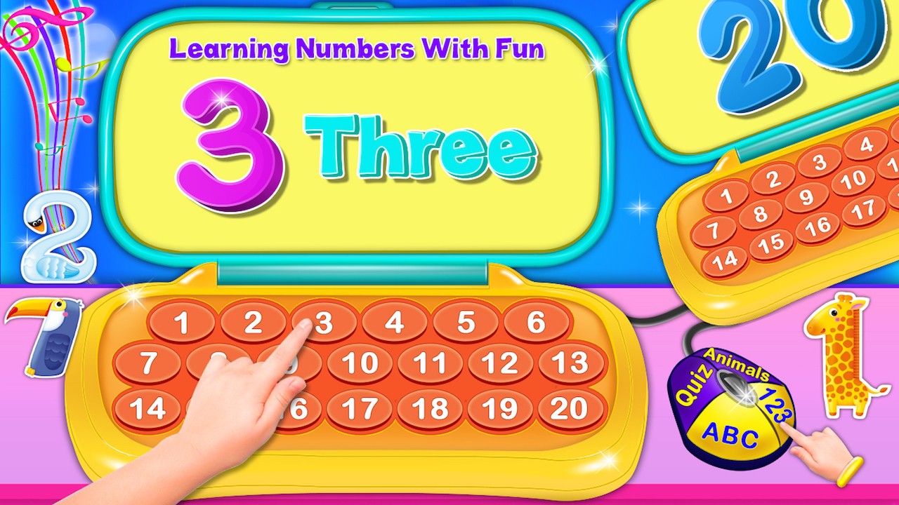 Kids Laptop - Alphabet, Numbers, Animals Educational 2:Amazon.com.br ...