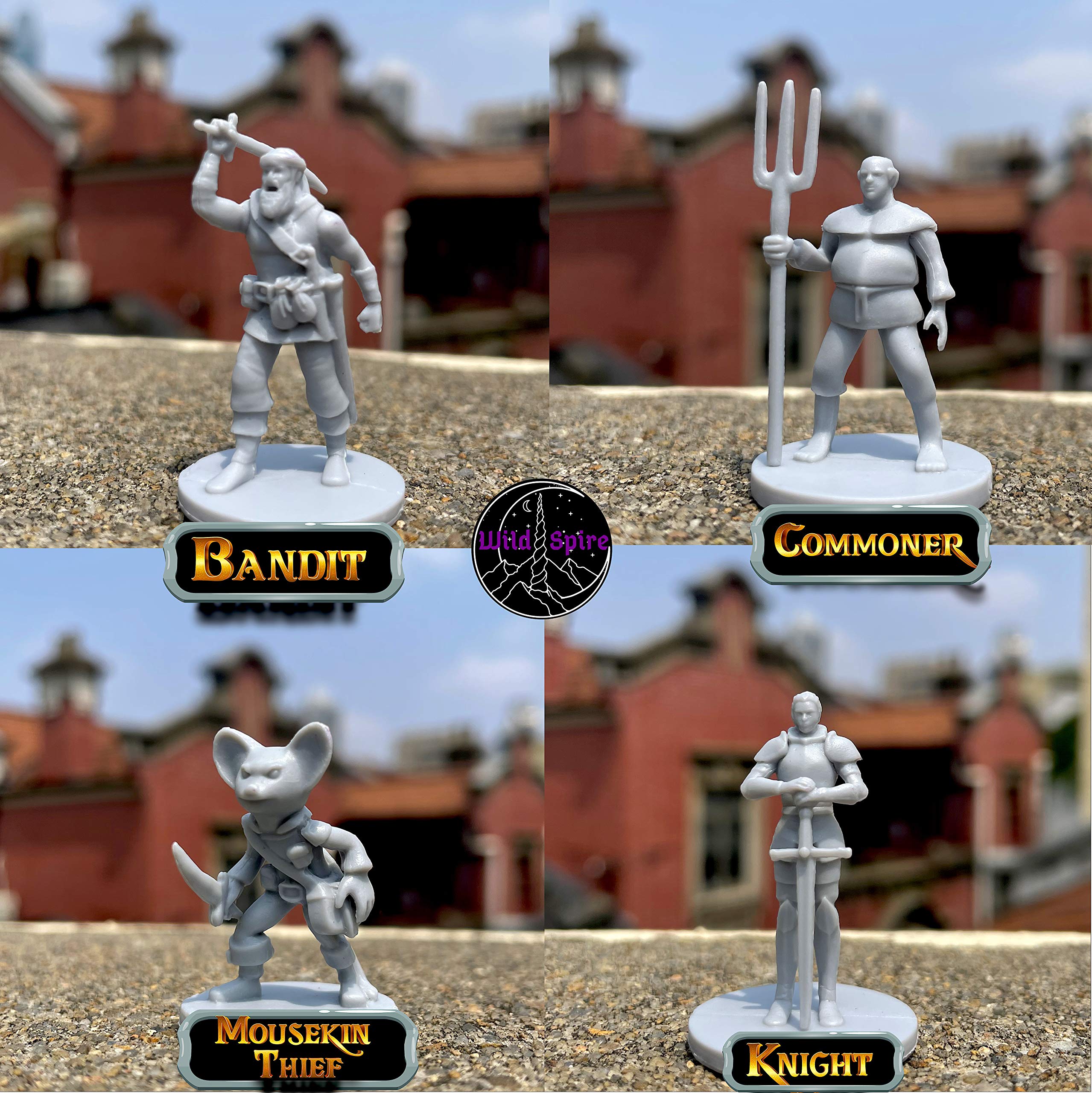 Mua 24 Miniatures Town Enemies for DND Monster Miniatures 28mm Fantasy ...