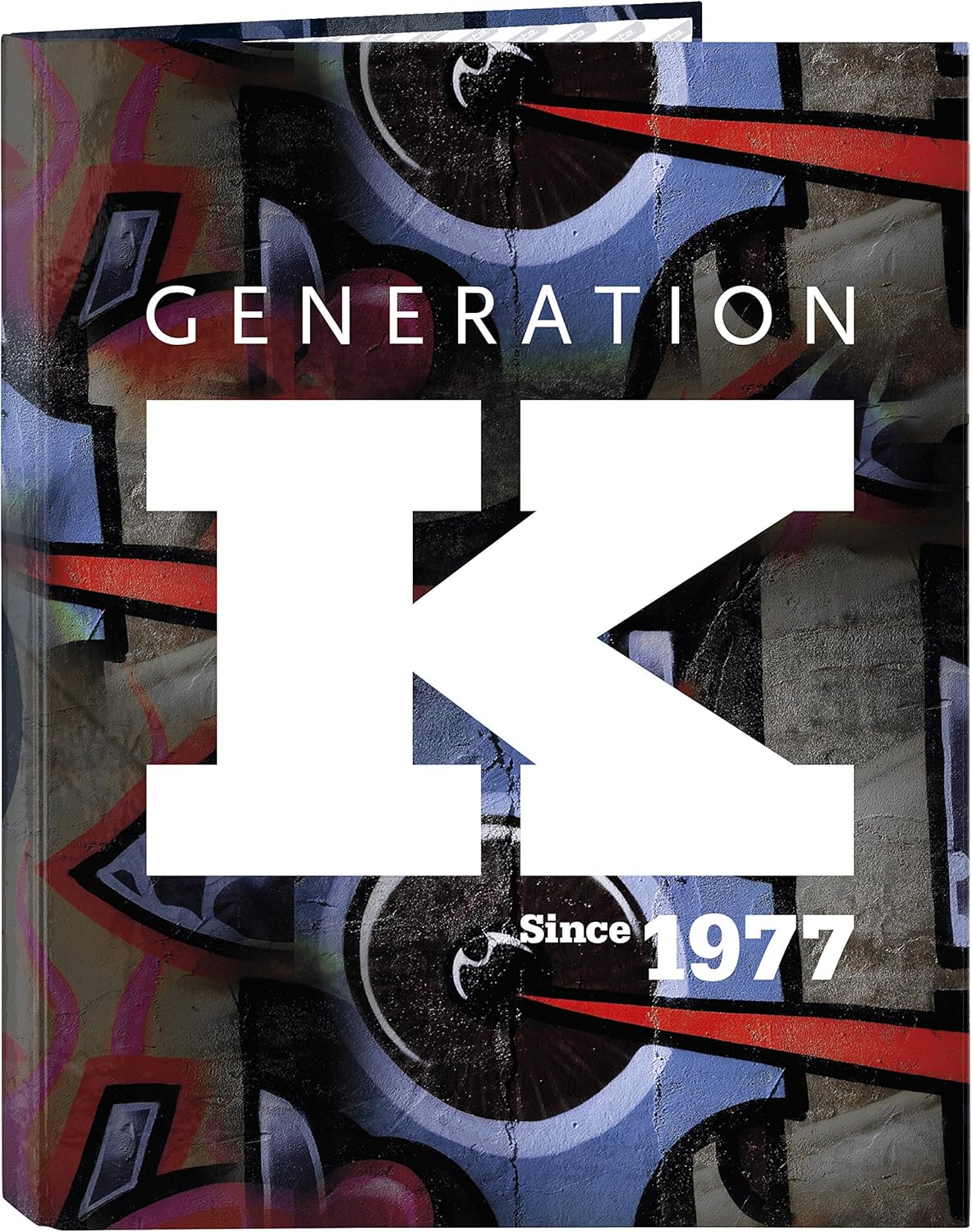 Kelme “Graffiti” Official Ring Binder, 4 Rings, A4 – BigaMart