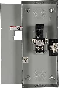 Murray LC200VS 2-Space 4-Circuit 200 Amp Main Breaker Circuit Breaker ...