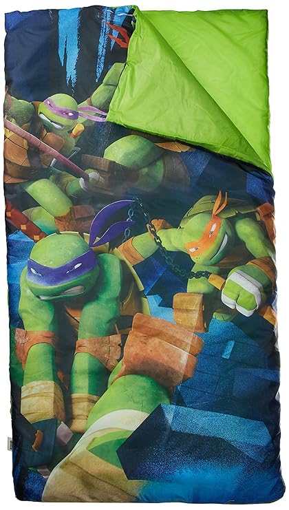 Nickelodeon TMNT Teenage Mutant Ninja Turtle Sleeping bag/Slumber Sack ...