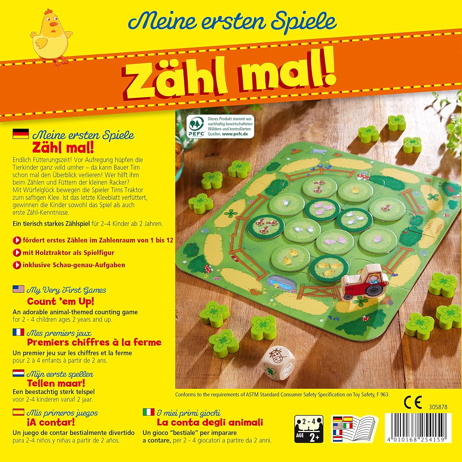 HABA 305878 – My Very First Games – Count’ em up! An Animal Themed ...