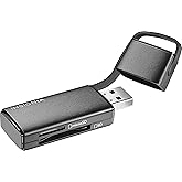 Amazon.com: Insignia USB 3.0 Multi 4-Slot Memory Card Reader with 3.9ft ...