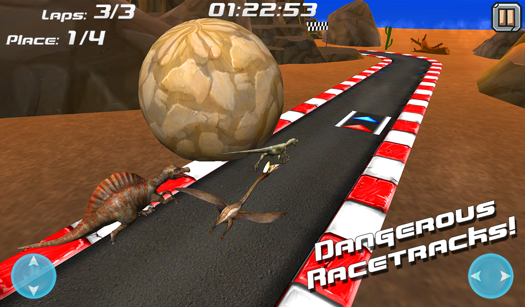 Jurassic Racer: Dinosaur Racing Game: Amazon.com.br: Amazon Appstore