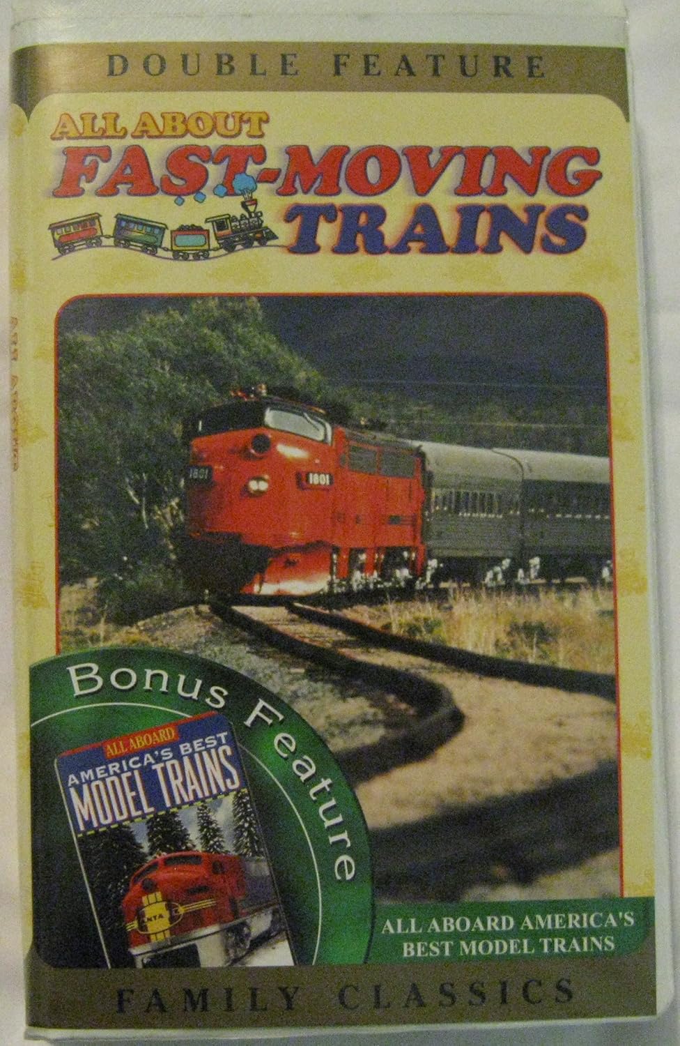 Amazon.com: All About Fast Moving Trains & All Aboard [VHS]: All About ...