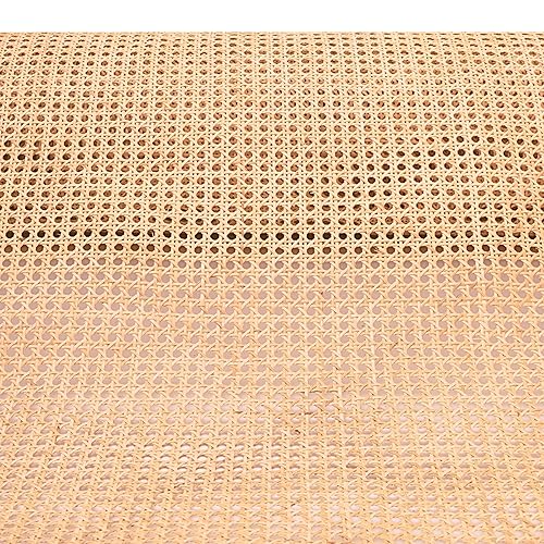 18" Width Cane Webbing 49 Feet, Natural Rattan Webbing for Caning ...