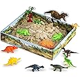 Amazon.com: CoolSand Dino Discovery 3D Sandbox for Kids with 1 Pound ...