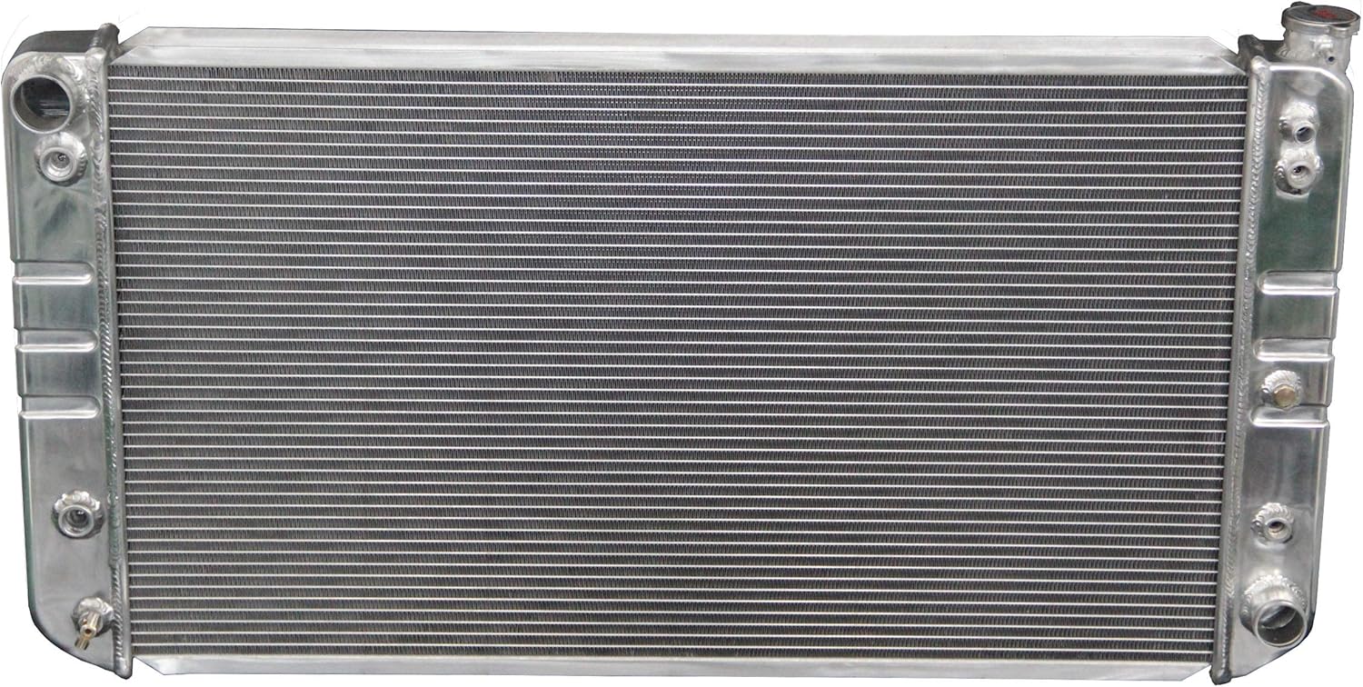 Amazon.com: Polished KKS1492 3 Rows Aluminum Radiator Fit 1992-93 Chevy ...