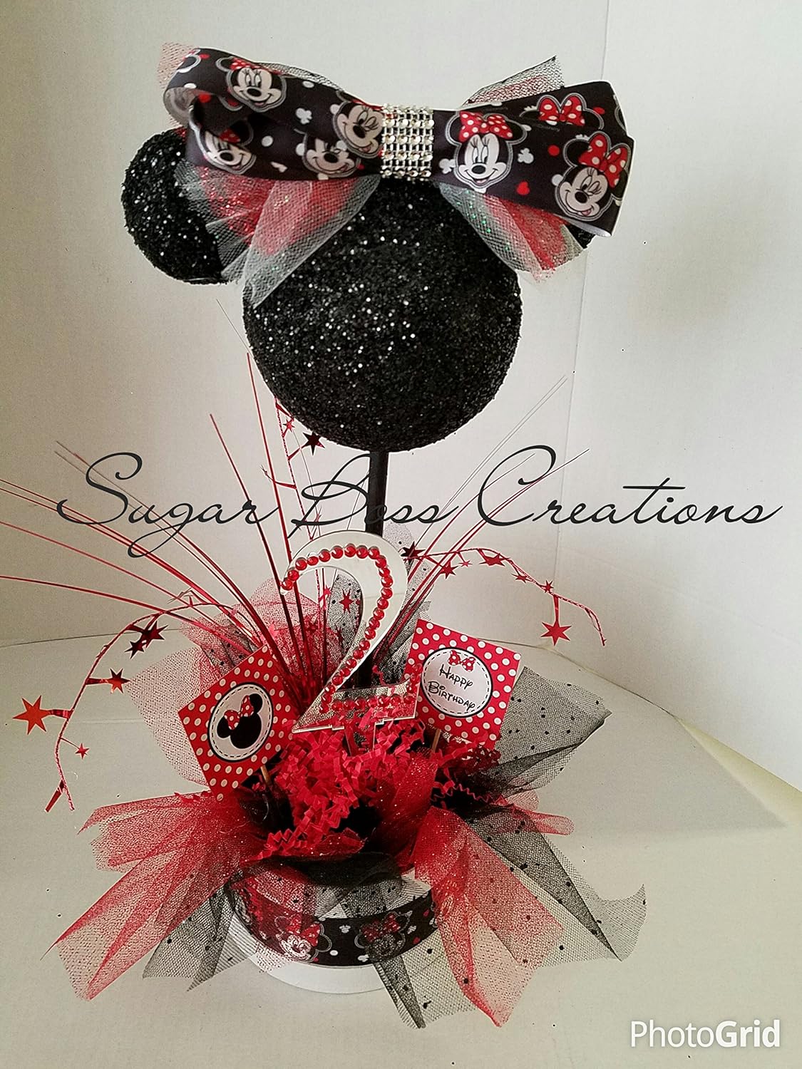 Minnie Mouse Centerpieces Homemade