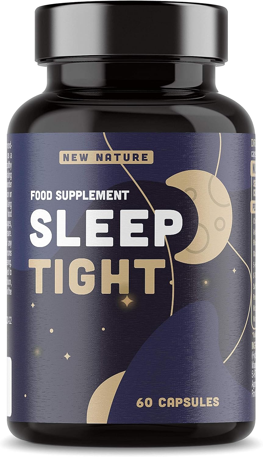 Sleep Tight Natural Sleep Aid – Non-Habit Forming – Magnesium & Vitamin ...