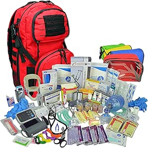 Amazon.com: Lightning X Premium Stocked Tactical EMS/EMT Trauma First ...