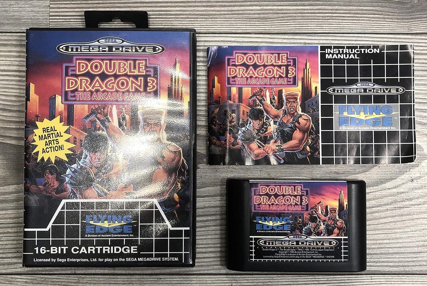 Double Dragon 3: The Arcade Game (Mega Drive): Amazon.co.uk: PC & Video ...