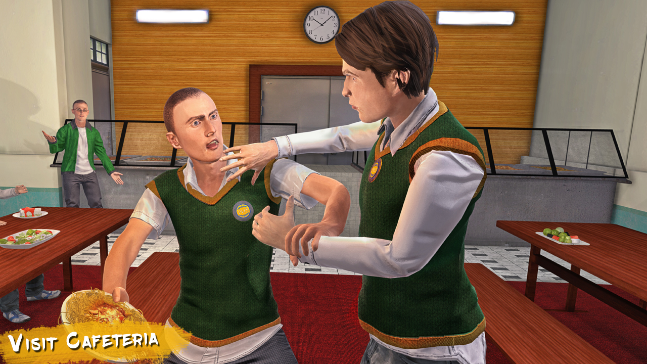 High School Bully Gangster Simulator Game 3D: Vegas City Criminal ...