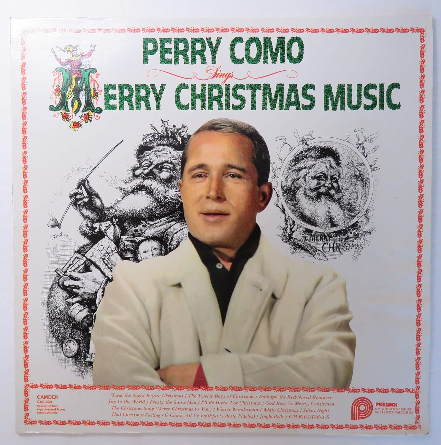 Perry Como Sings Merry Christmas Music: Amazon.co.uk: CDs & Vinyl