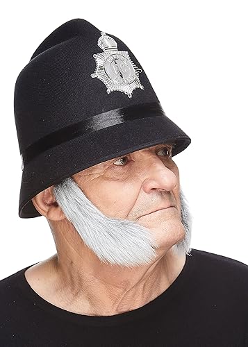 Mens Smee Costume Self-Adhesive Fake Mutton Chops - Realistic Costume ...