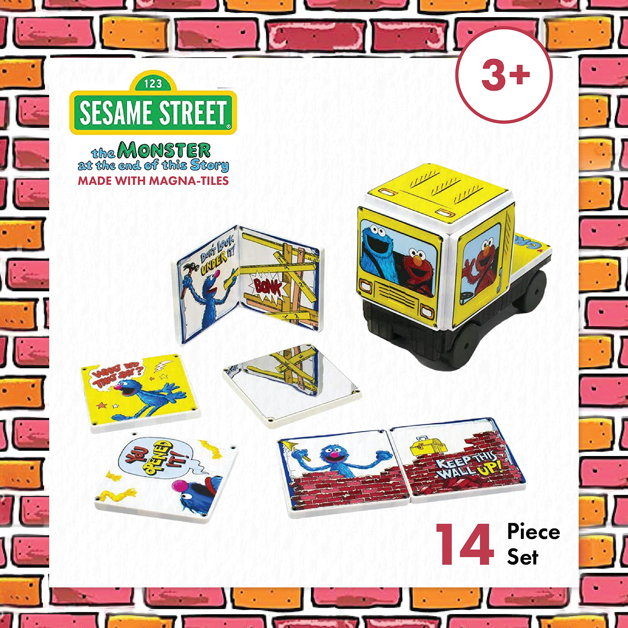 Mua CreateOn Magna-Tiles “Sesame Street” Toys, Magnetic Building Toys ...
