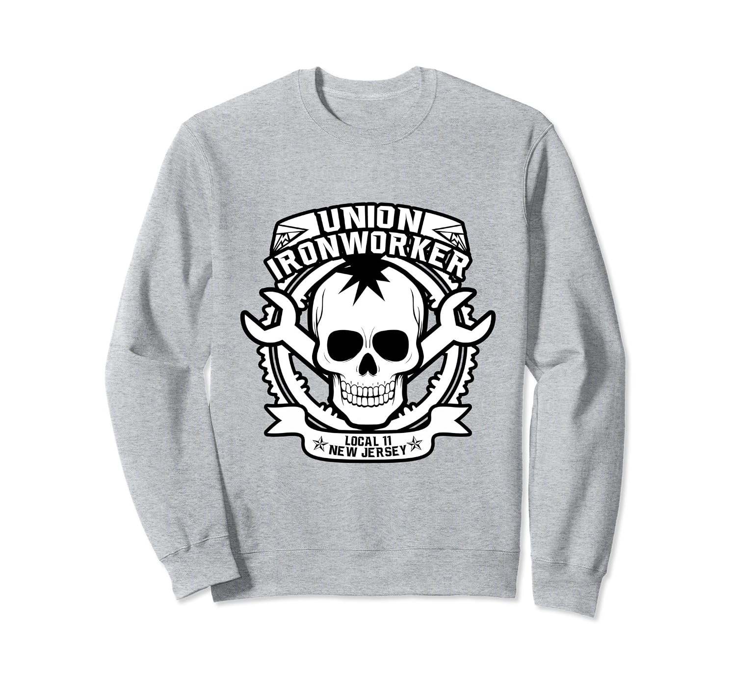 Union Ironworker Local 11 New Jersey Sweatshirt-4LVS – 4loveshirt