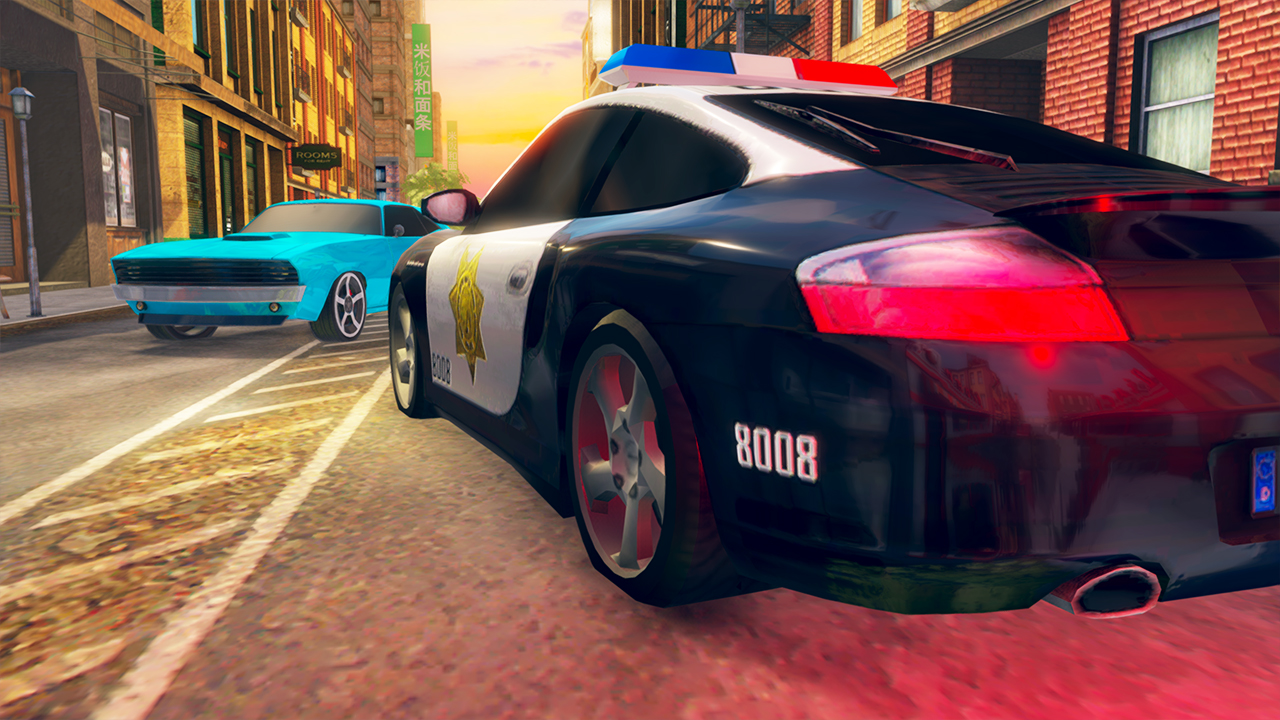 Crime City Police Car Chase Simulation Game: Police Car Games: Amazon ...
