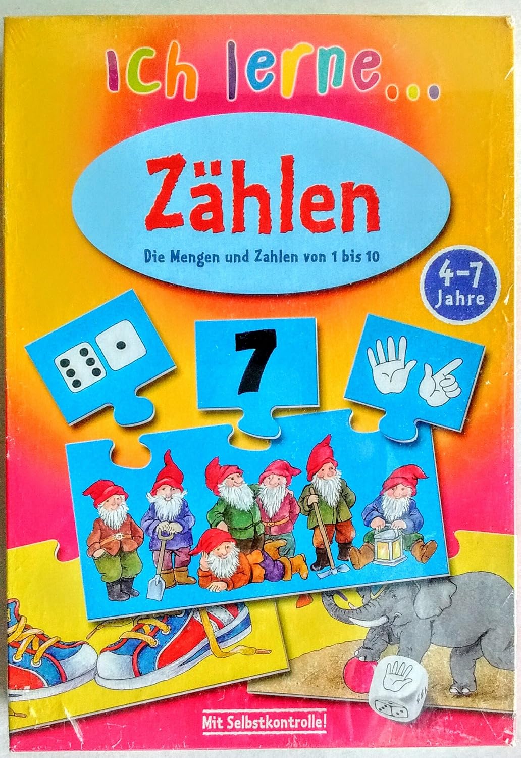 ICH LERNE ZÄHLEN - Die Mengen und Zahlen von 1 bis 10 mit ...