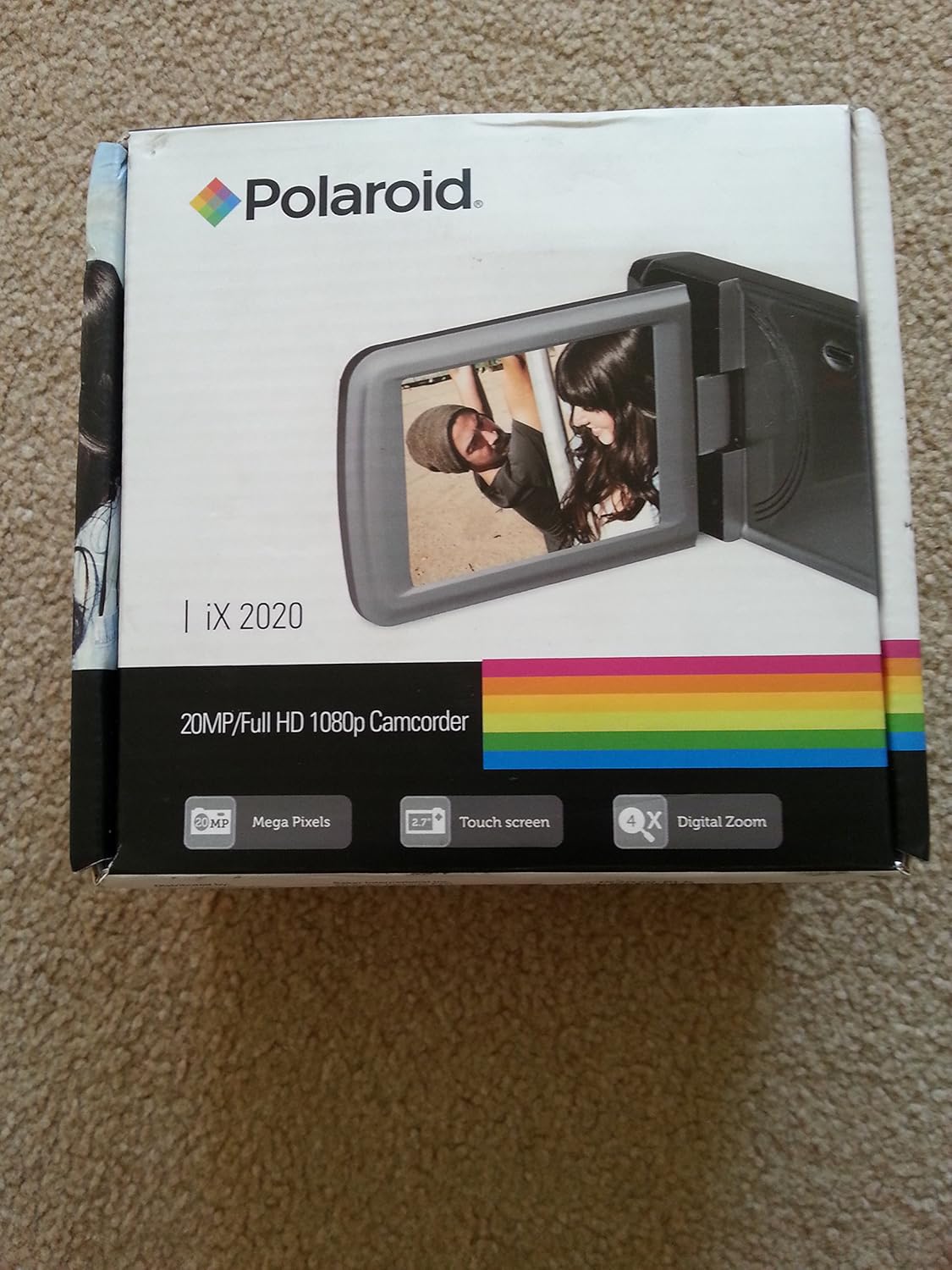 1080p Camcorder Full HD Polaroid Video Camera IX2020: Amazon.co.uk ...