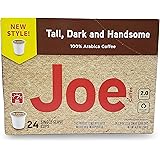 Joe Knows Coffee, Tall Dark and Handsome, Single Serve Coffee Pods, 40 ...