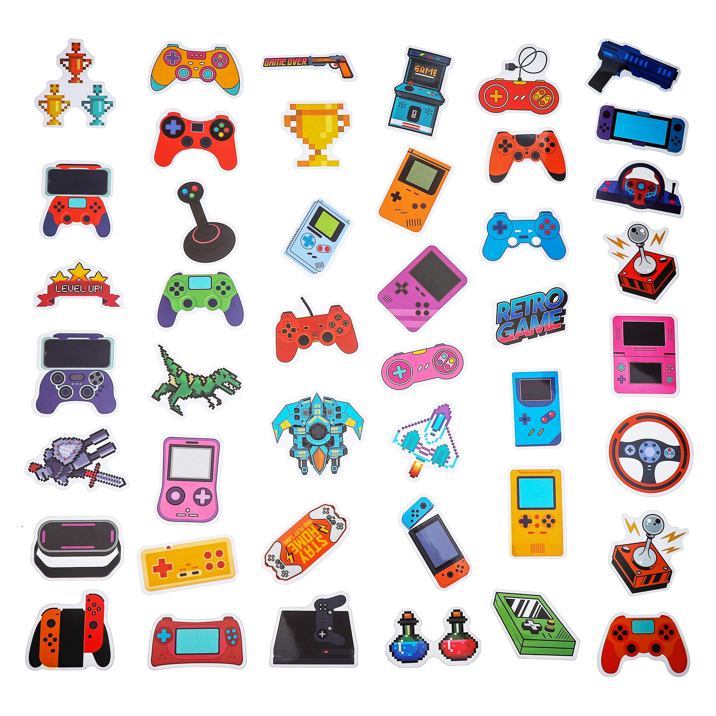 Mua 100 Pack Video Game Stickers, Video Game Gamer Party Favors ...