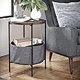 Amazon.com: Nathan James Round Modern Side Accent or End Table for ...
