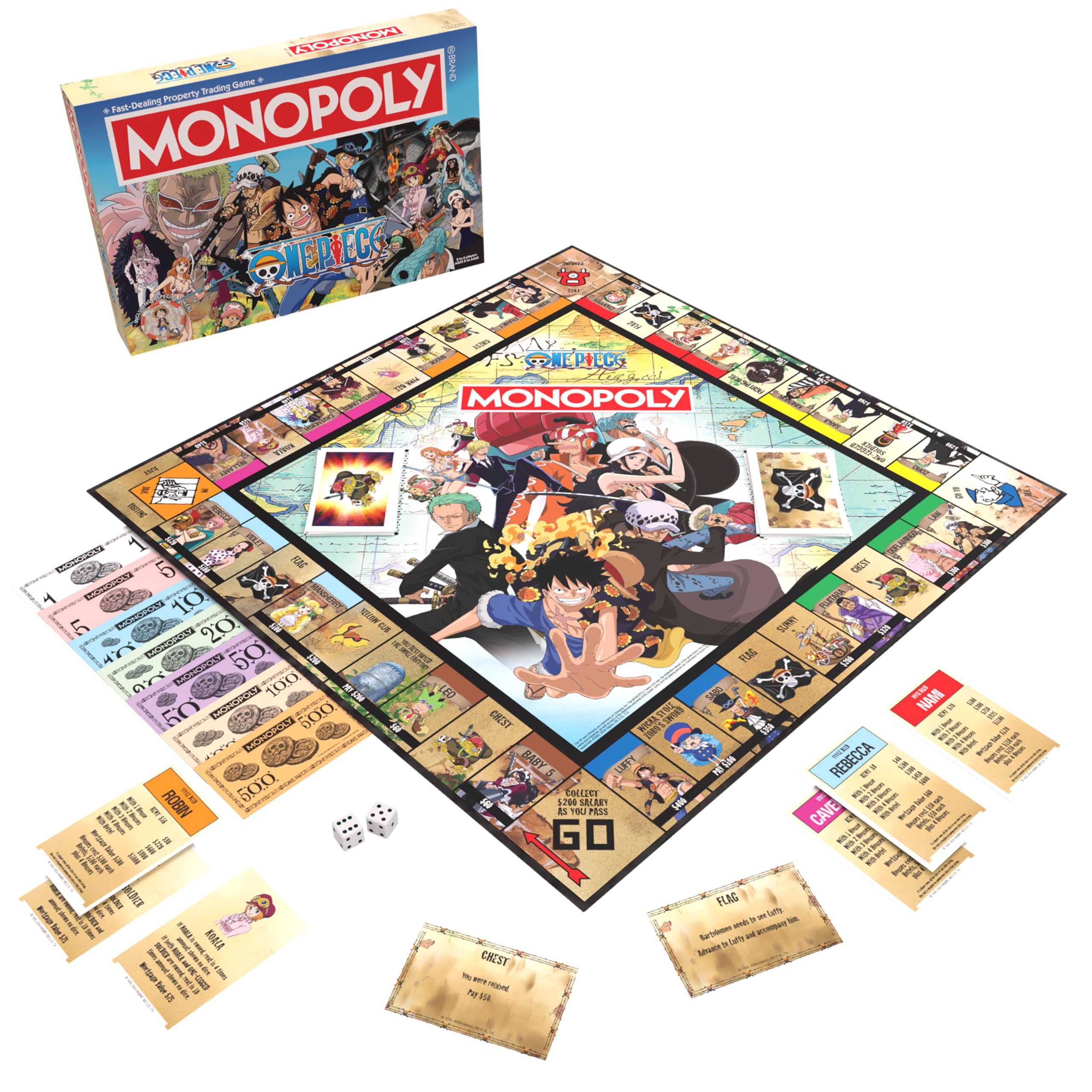 Mua Monopoly: One Piece Edition Board Game | Buy, Sell, Trade with ...