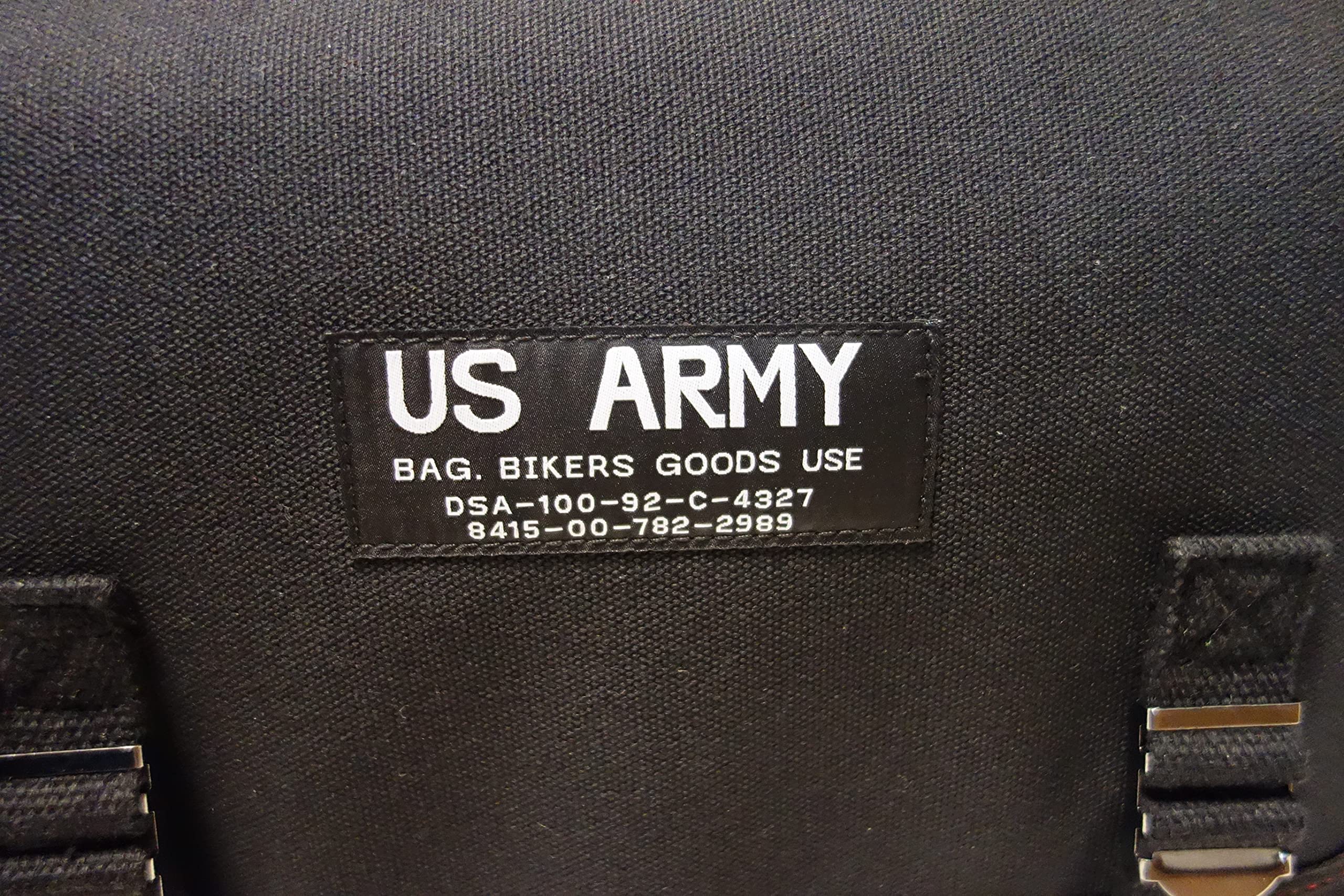 Mua Army Bag US ARMY Side Bag (Army Saddlebag) Black/Red Stitching ARMY ...