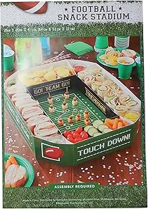Amazon.com | Football Snack Stadium – Food Serving Display For Home or ...