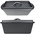 Amazon.com: Crucible Cookware Cast Iron Bread Pan with Lid (Pre ...