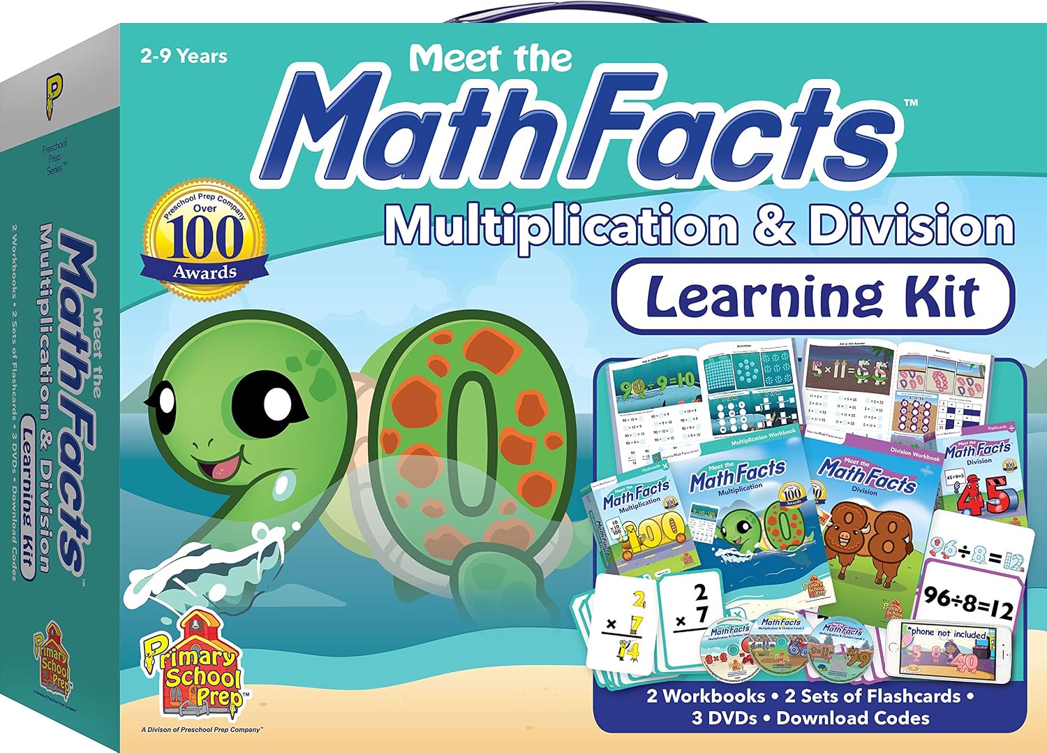 Amazon Meet The Math Facts Multiplication Division Learning Kit 