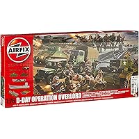 Amazon.com: Airfix D-Day Operation Overlord 1:76 WWII Military ...