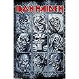 Amazon.com: Trends International Iron Maiden - Grid Wall Poster, 22.375 ...