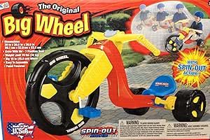 Amazon.com: Kids Only THE ORIGINAL BIG WHEEL with Spin-Out Action 48105 ...