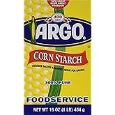 Amazon.com: Argo 100% Pure Corn Starch, 16 Oz, Pack of 2 : Grocery ...