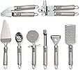 Amazon.com: HULLR 8-Piece Stainless Steel Kitchen Gadget Tools Set ...