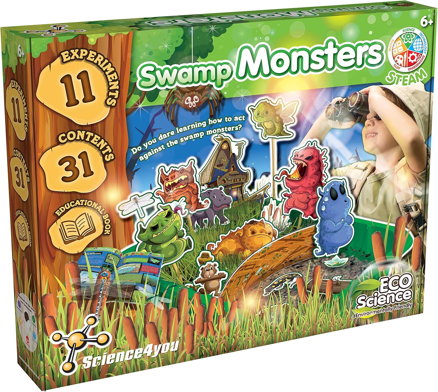 Science 4 You Swamp Monsters, Eco-Science Range – BigaMart