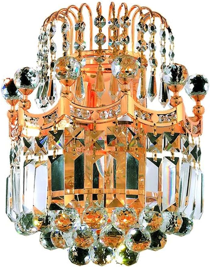 Elegant Lighting Corona - Lámpara de techo con 2 luces (12 pulgadas) de ...