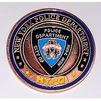 Amazon.com: NYPD New York Police Department Colorized Cpr Challenge Art ...