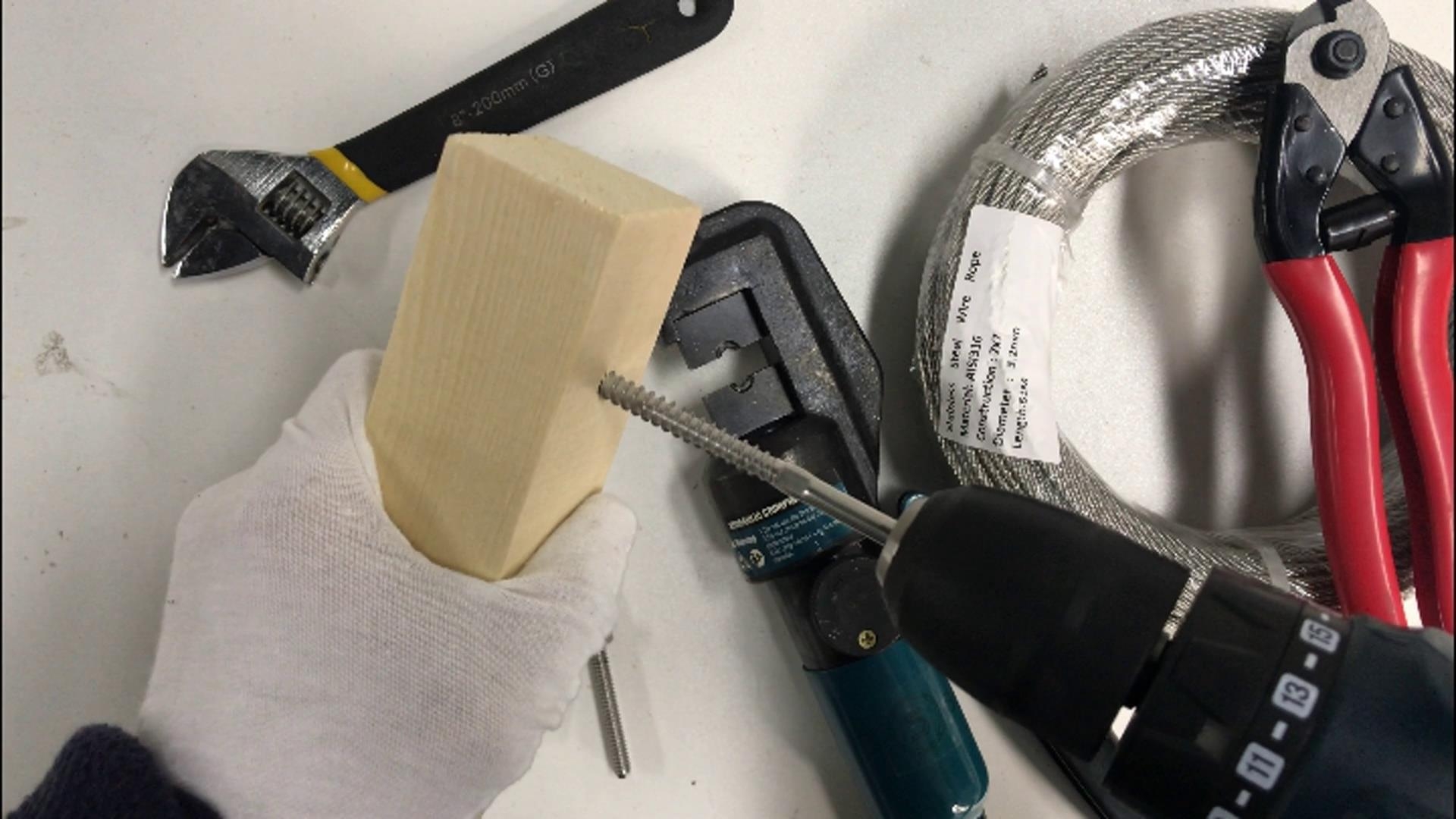 Watch Senmit Lag Screw and Lag Screw Turnbuckle Installation Guide on ...