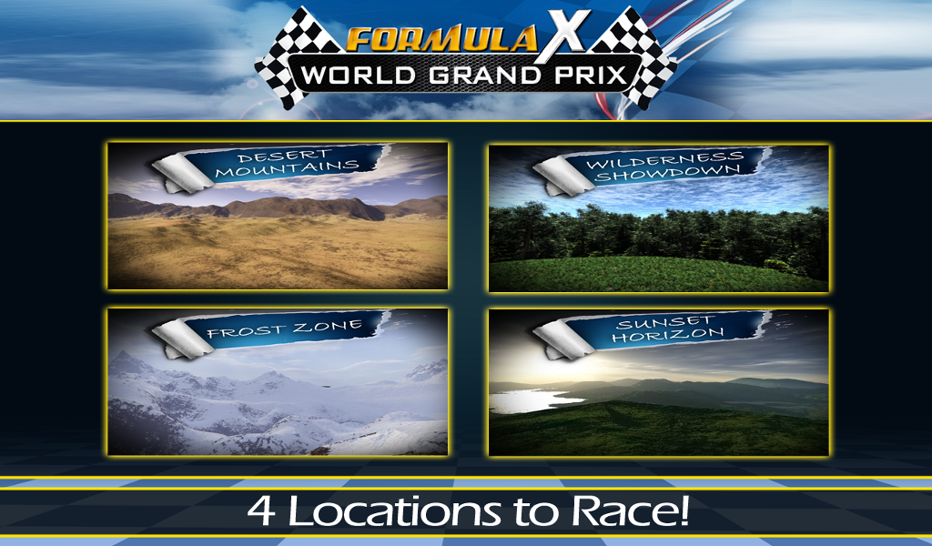 Formula X - World Grand Prix - A 3D Car Racing Game(Kindle Tablet ...