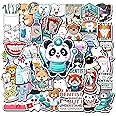 Amazon.com: BIGZORO Pack 50 PCS Dentist Stickers Doctor Funny for ...