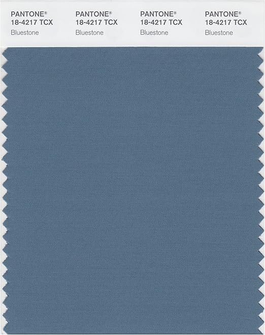 PANTONE Smart 18-4217X Color Swatch Card, Bluestone - Wall Decor ...