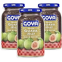 Amazon.com : Goya Goya Guava Jelly, Glass Jars, 17 oz, 3 pk : Grocery ...